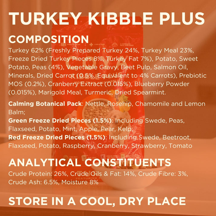 COYA Adult Kibble Plus - Turkey - More than just Kibble